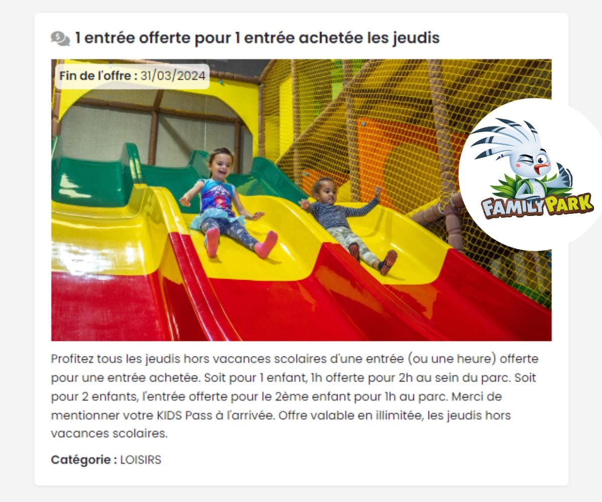 Découvrir le KIDS Pass - KIDS.nc