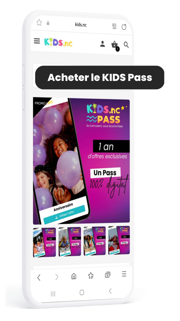 Découvrir le KIDS Pass - KIDS.nc